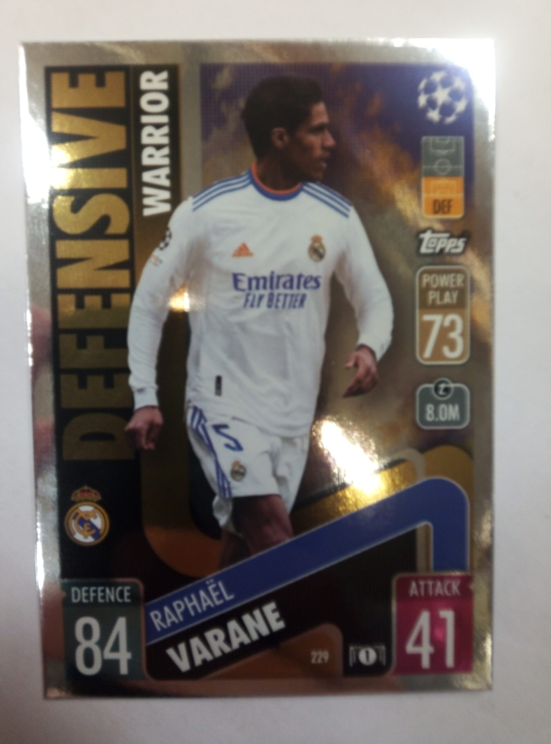 2021-2022 Topps Match Attax Raphael Varane – Keitaan verkkokauppa 2021-2022 Topps Match Attax Raphael Varane – Keitaan verkkokauppa