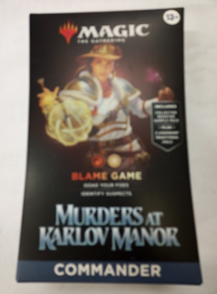 MTG Murders at Karlov Manor Commander Blame Game – Keitaan verkkokauppa MTG Murders at Karlov Manor Commander Blame Game – Keitaan verkkokauppa
