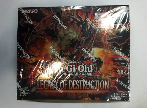 Yu-Gi-Oh! Legacy of Destruction Booster Box – Keitaan verkkokauppa