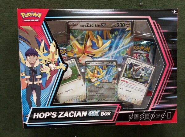 Pokemon Hop’s Zacian ex Box – Keitaan verkkokauppa